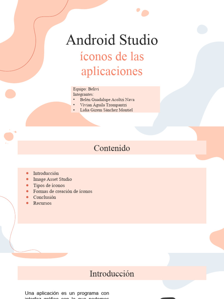 Creación de íconos en Android Studio | PDF | Android (sistema operativo) | Software de la aplicacion