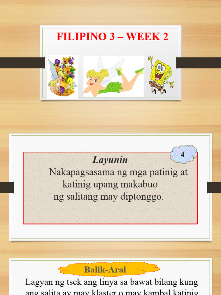 Filipino 3 Week 2 | PDF