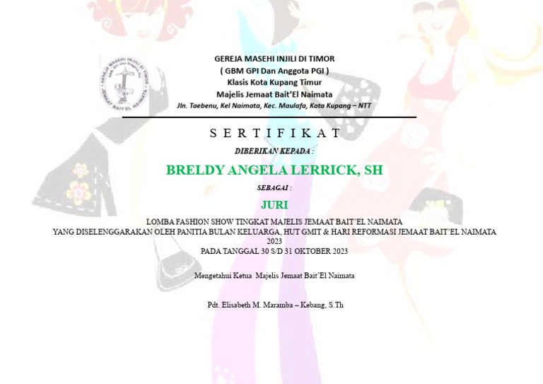 Sertifikat Juri | PDF