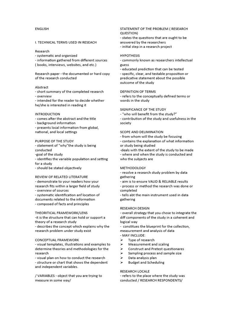 ENGLISH | PDF | Methodology | Data