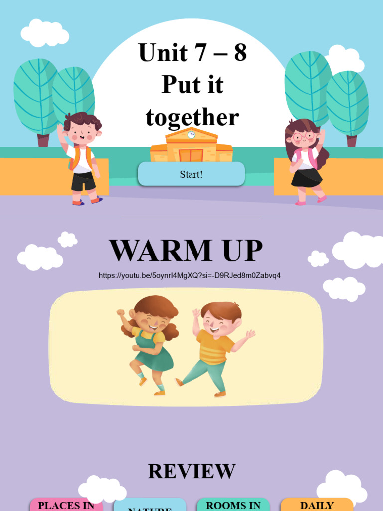 2324 - G1 - Unit 7 + 8 - Put It Together - Lesson | PDF | Linguistics ...