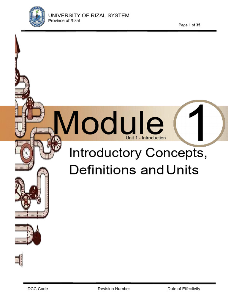 Physics 1 Module 1 | PDF | Heat | Temperature