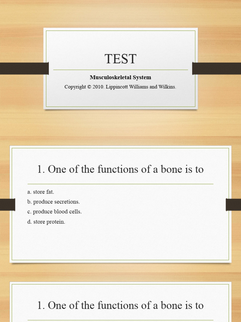 Musculoskeletal System Health Assessment Lecture | PDF | Anatomical Terms Of Motion | Bone