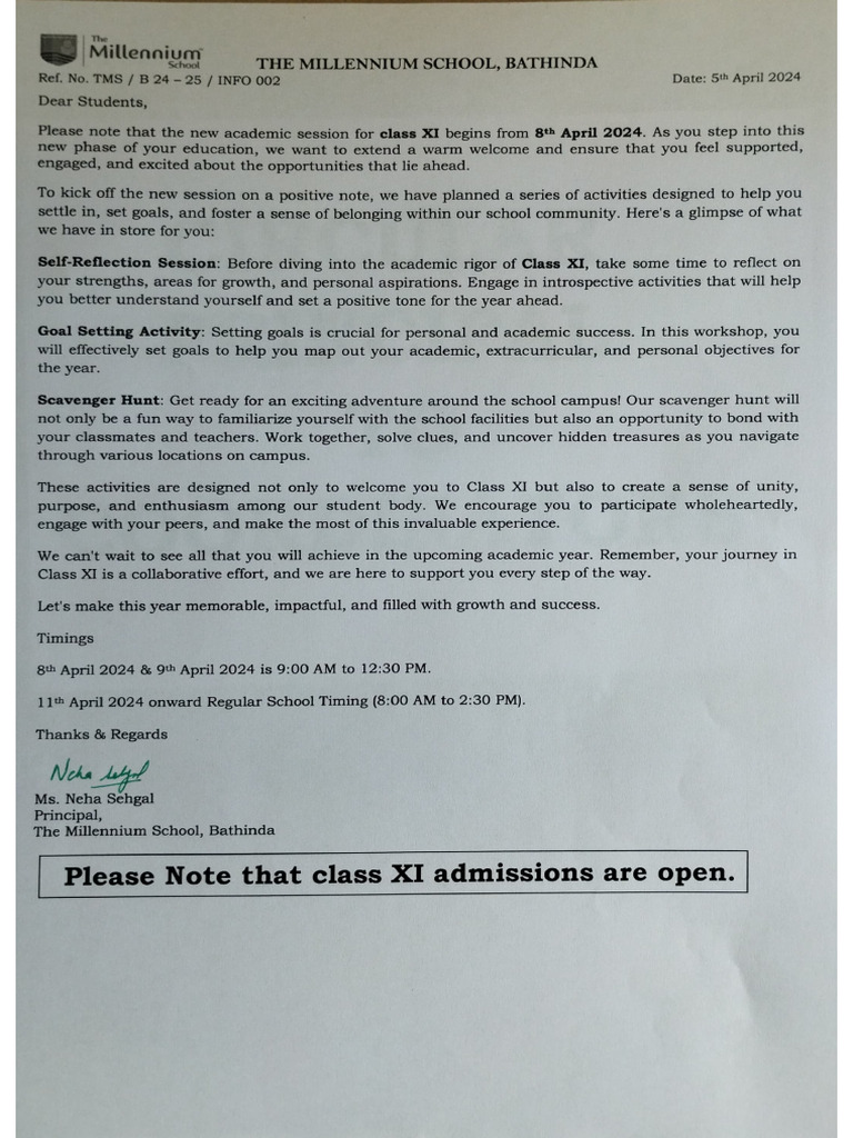 TMSB Circular 02 | PDF