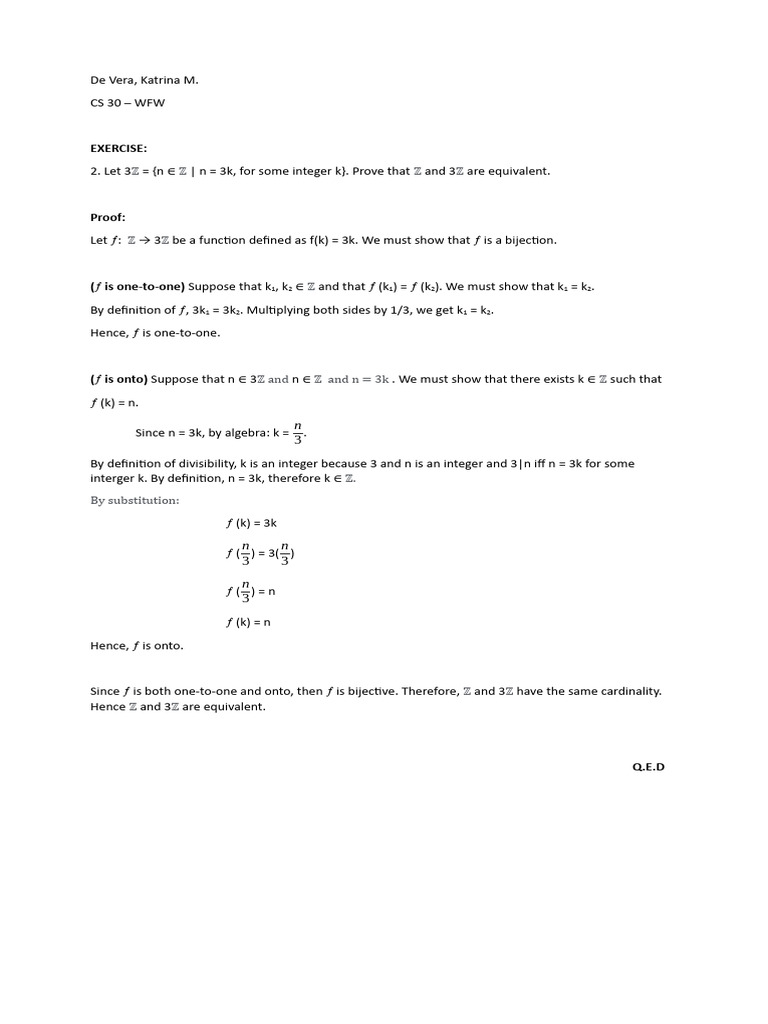 CS30 Exercise Mod7 | PDF