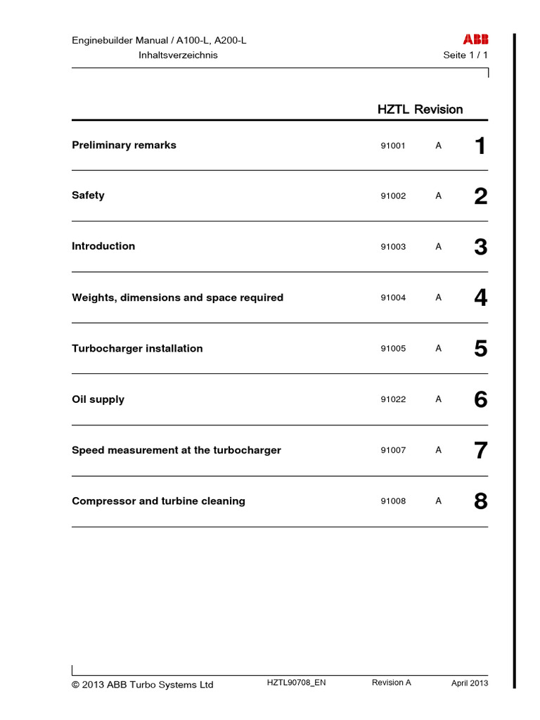 Engine Builder Manual For A100-L and A200-L | PDF | Mechanical Engineering