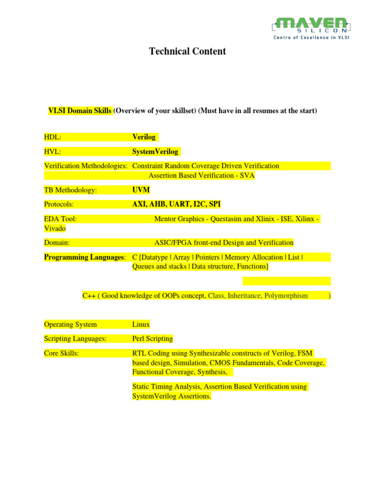 Technical Content Reference | PDF | Field Programmable Gate Array | Hardware Description Language