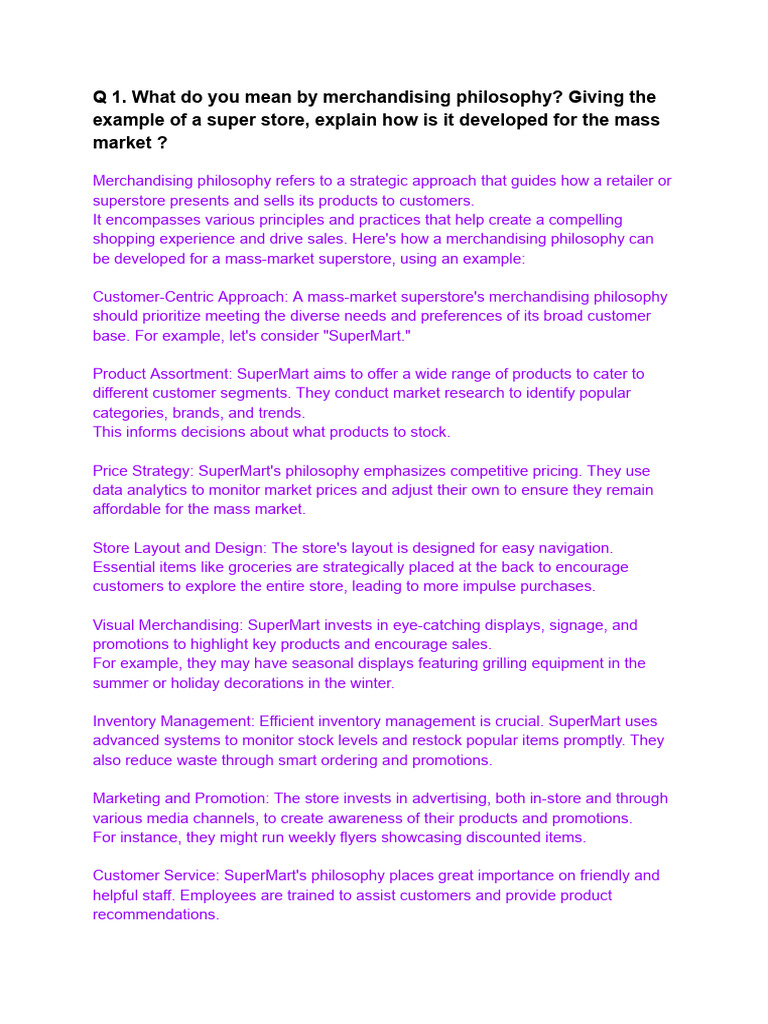 BRL–010 Answer | PDF | Retail | Outsourcing