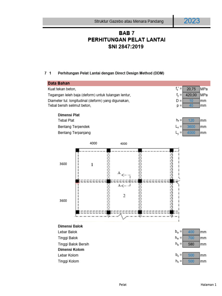 07 Pelat Gazebo Atau Menara Pandang | PDF