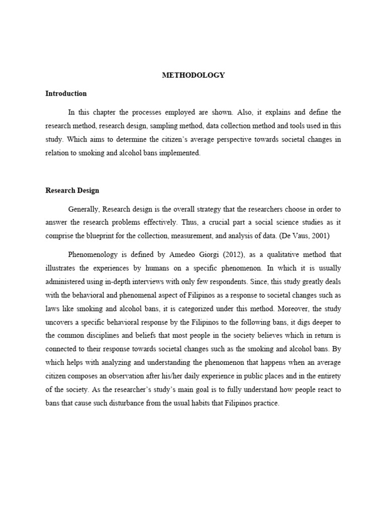 F Methodology Polished | PDF | Methodology | Sampling (Statistics)
