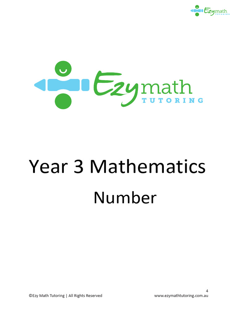 Year 3 Maths - Number - Questions (Ch1) | PDF | Numbers | Arithmetic Year 3 Maths - Number - Questions (Ch1) | PDF | Numbers | Arithmetic