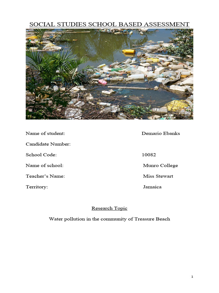 Demi Soci Sba | PDF | Water | Pollution
