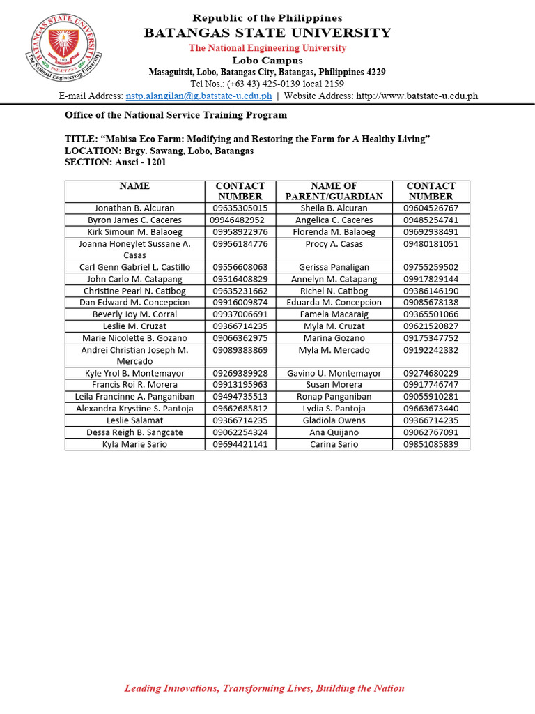 Update Epp Ansci | PDF