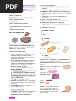 Biology 121 Exam 1 Study Guide | PDF | Human Body | Cell (Biology)