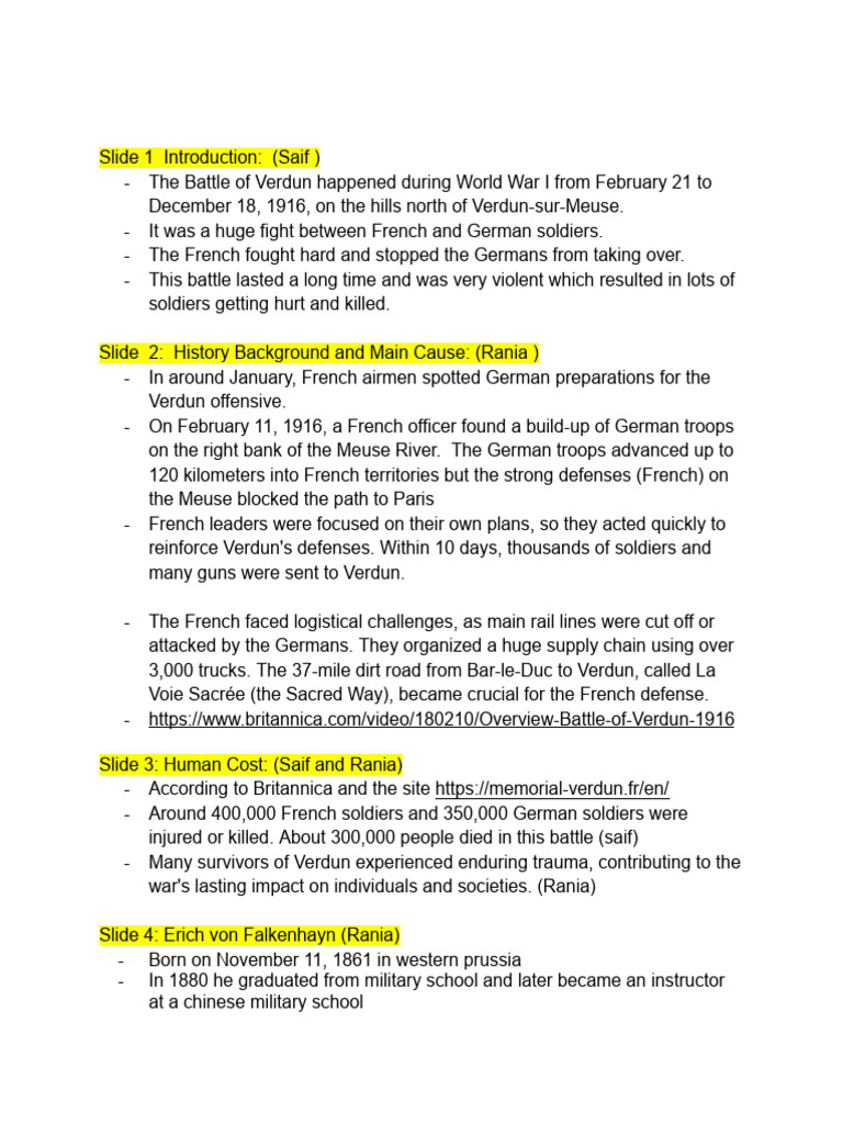 Script Unit 6 Pdf Battle Of Verdun Conflicts 