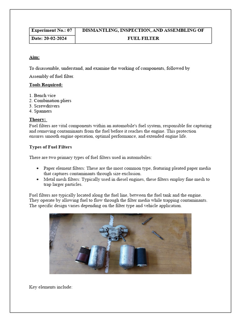 Autolab Exp7 Pdf Filtration Engines
