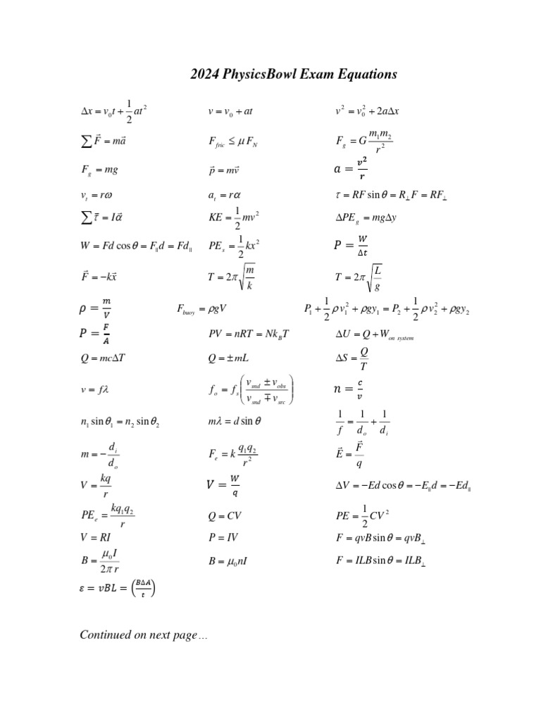 PhysicsBowl Eqt. Sheet 24 | PDF | Classical Geometry | Euclidean Geometry