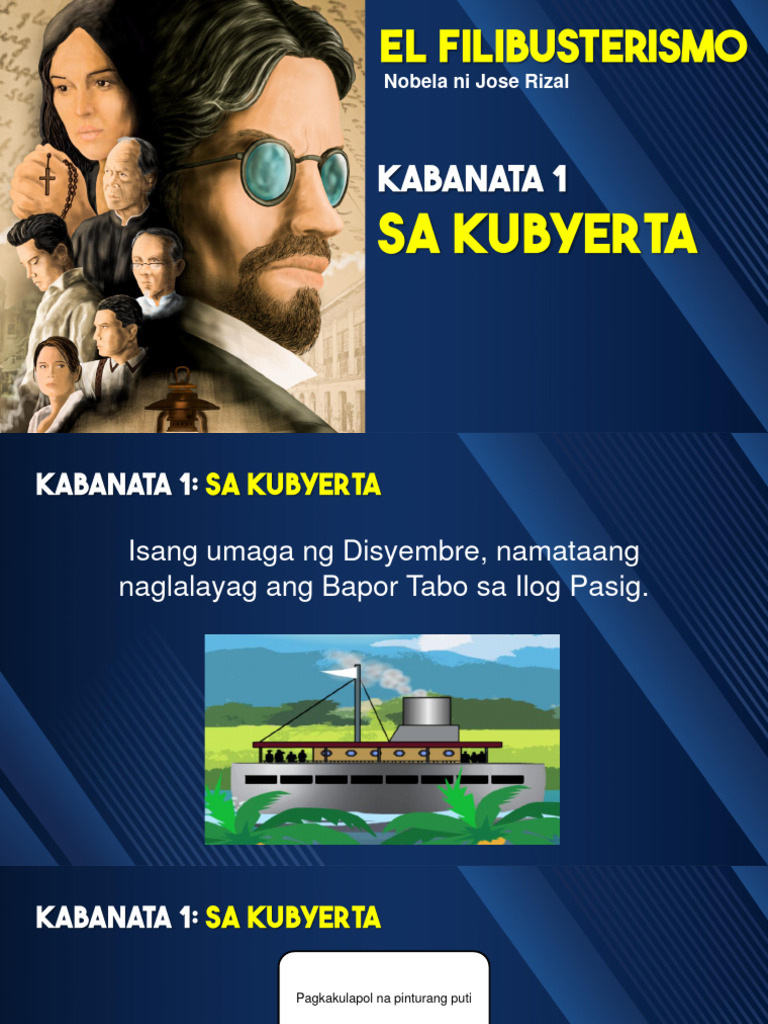 El Filibusterismo - Kabanata 1 | PDF