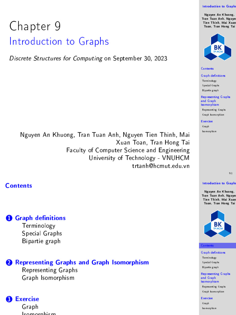 ds9graphintro | PDF | Vertex (Graph Theory) | Discrete Mathematics
