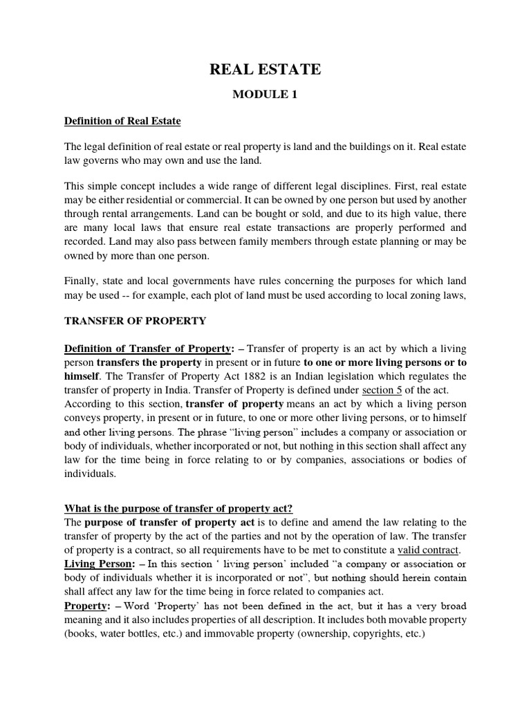 Real Estate 2 | PDF | Mortgage Law | Lease