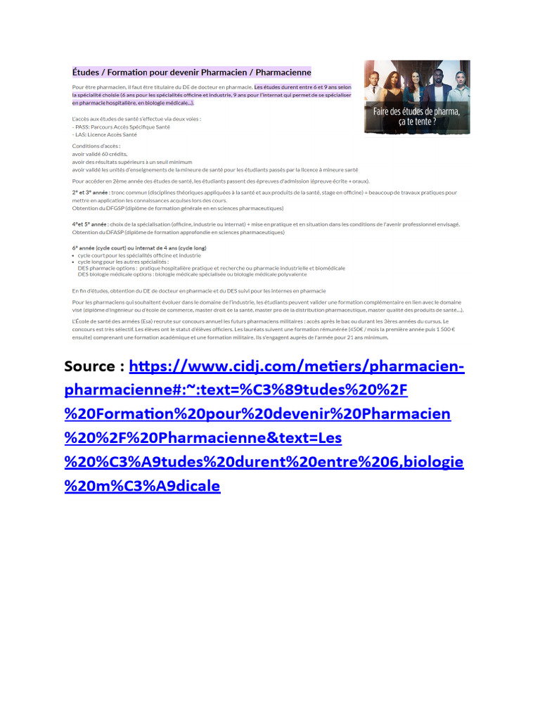 Becoming a Pharmacist: Study Guide | PDF | Science & Mathematics ...