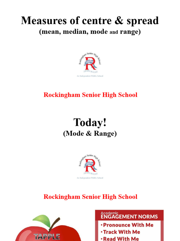 Calculate Mode And Range Pdf