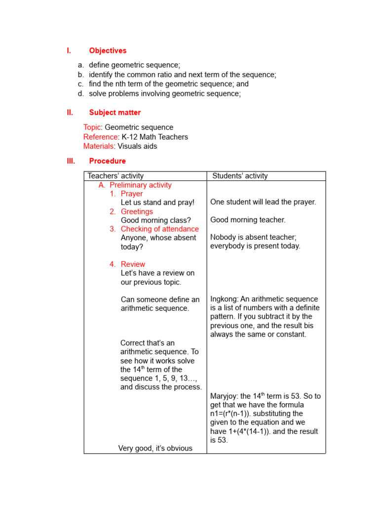 Daisy 4AS LP in Math | PDF | Mathematics | Arithmetic