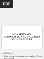 Yunit 4 Mga Suliranin Sa Pagsasalin Sa Fil - Mula Sa Ingles | PDF