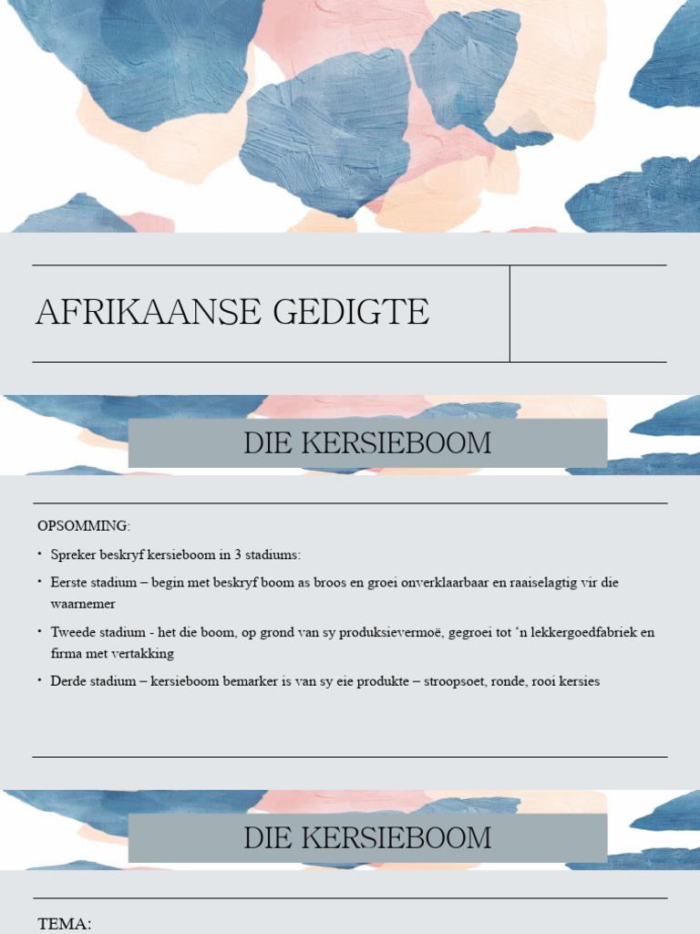 Afrikaanse Gedigte | PDF