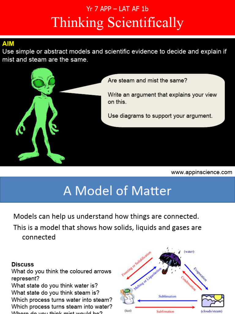 Steam vs. Mist: Scientific Analysis | PDF