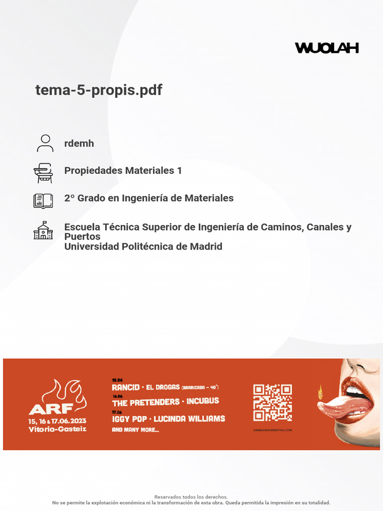 Wuolah Free Tema 5 Propis | PDF | Ingeniería | Ciencias fisicas