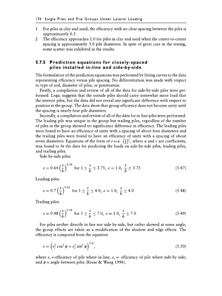 Teorie Pile Group | PDF