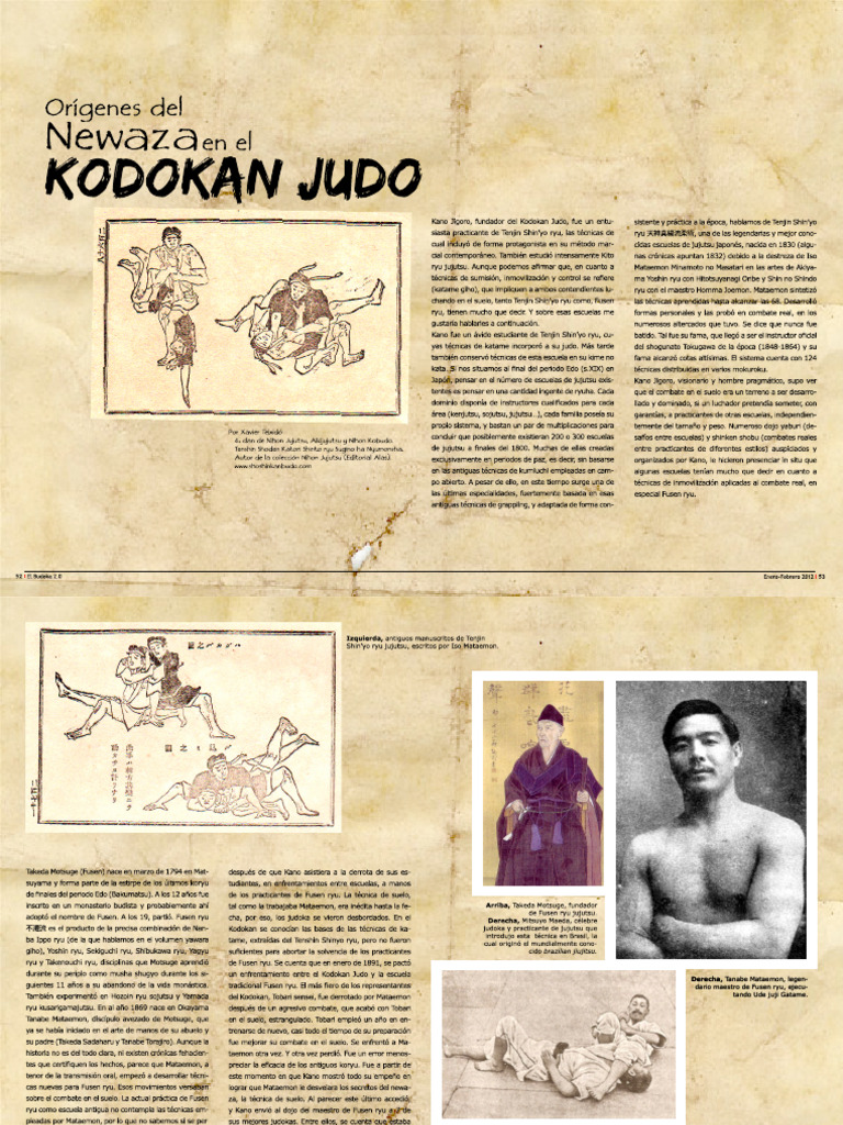 Ejecución de Ude Juji Gatame por Tanabe Mataemon | PDF