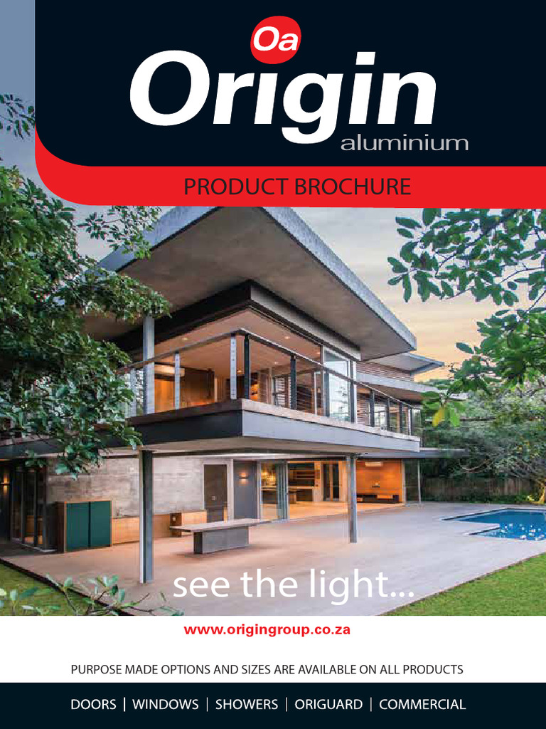 Origin Mini Brochure | PDF | Window | Door