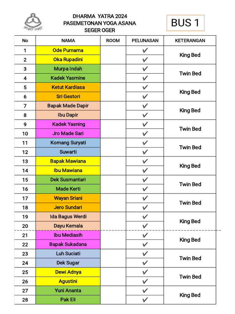 Tirta Yatra 2024-A-1 | PDF