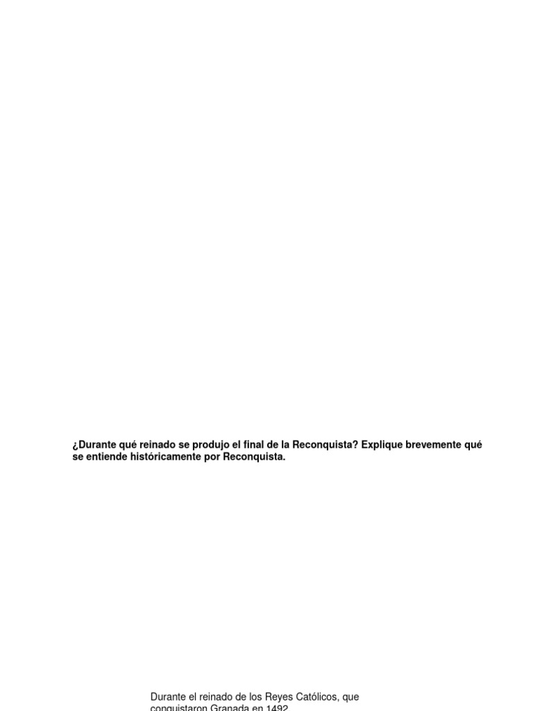 Preguntas Cortas Evau Bloque 3 1 Pdf Imperio Español Santo