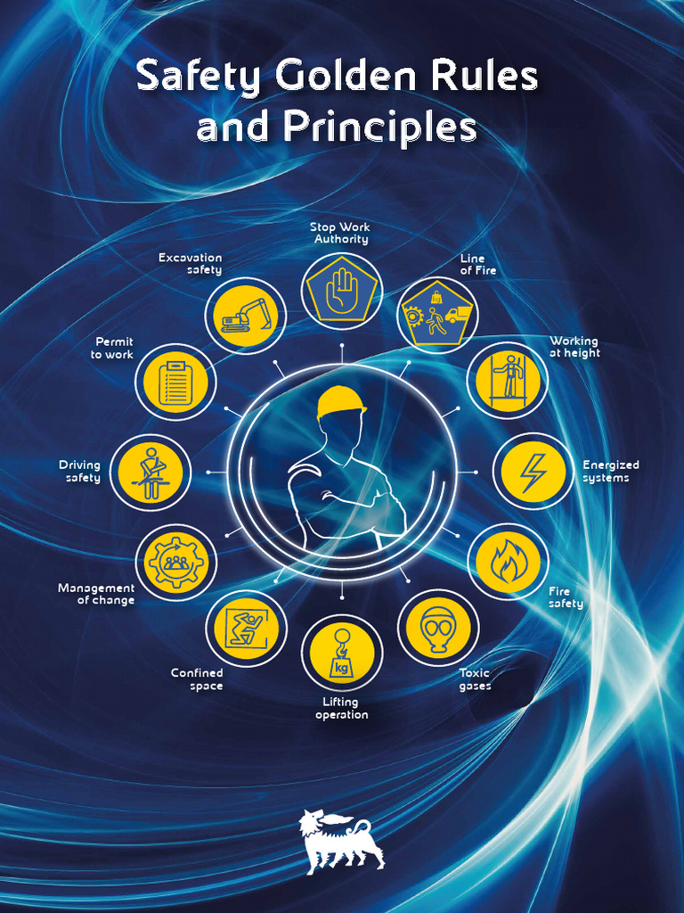 Eni HSE Golden Rules | PDF | Hazards | Occupational Safety And Health