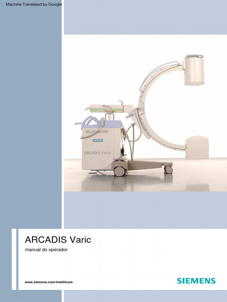 Manual do Operador ARCADIS Varic | PDF | Segurança de computadores ...