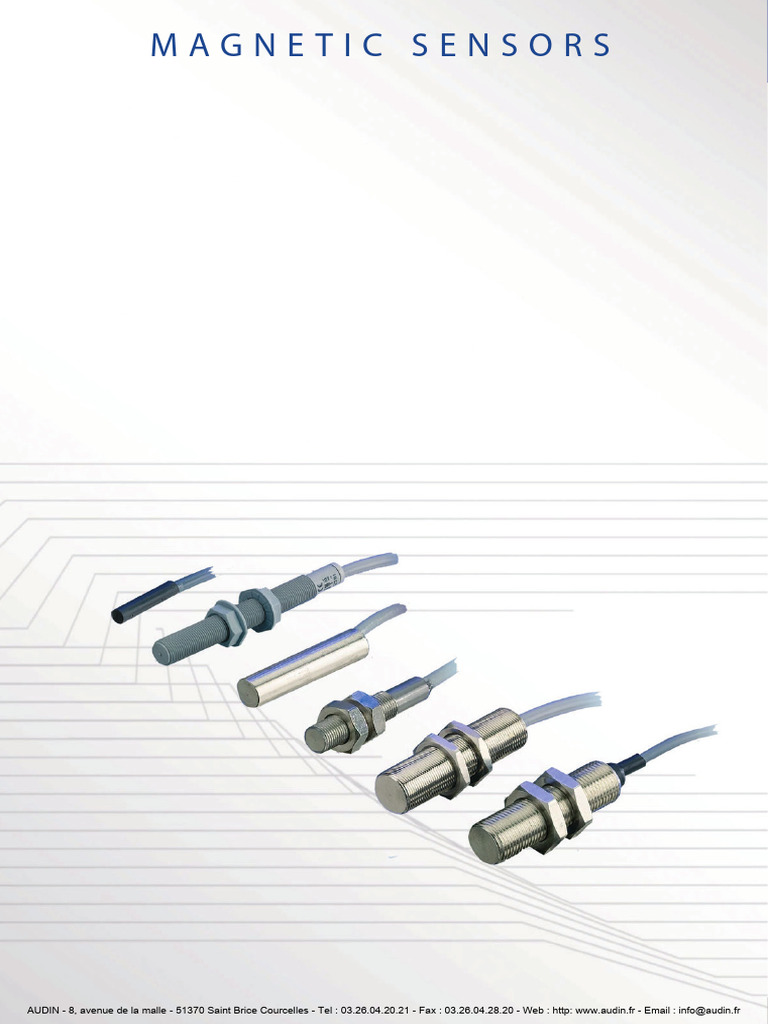 Catalogue Capteurs de Proximite Magnetiques | PDF | Electrical ...
