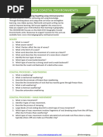 Coastal Fieldwork GCSE | PDF | Coast | Beach
