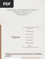 A Evolução Da DIT - Divisão Internacional Do Trabalho - Do Colonialismo ...