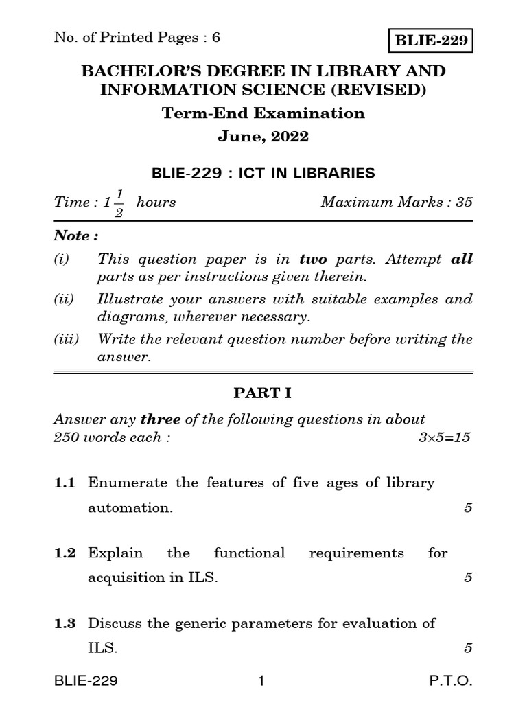 Blie 229 | PDF | Information And Communications Technology ...