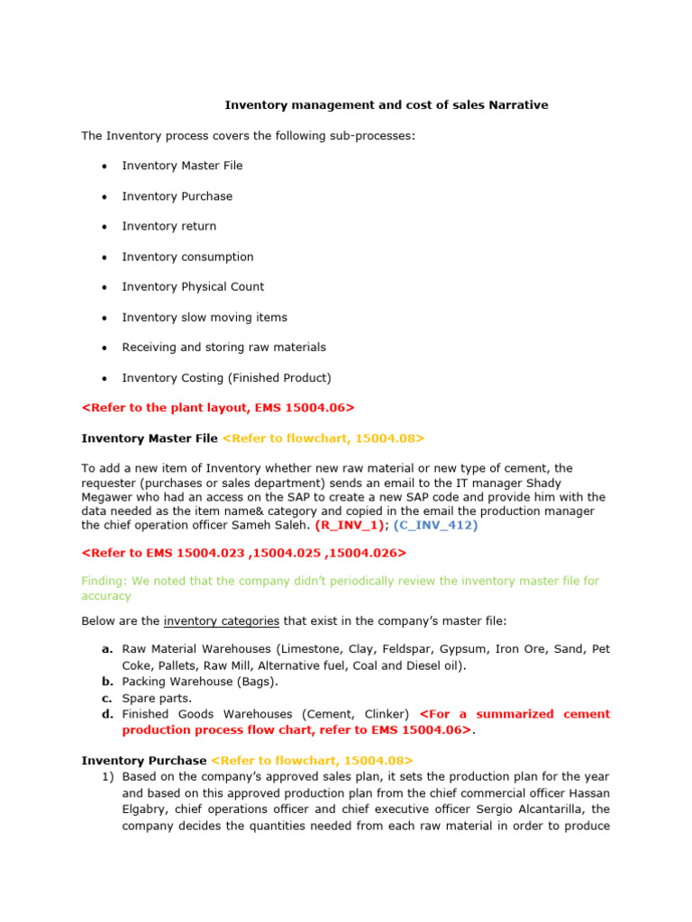 Understanding the business process - Inventory Management | PDF | Inventory | Receipt