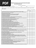 CBCL - Child Behavior Checklist | PDF | Ciências comportamentais