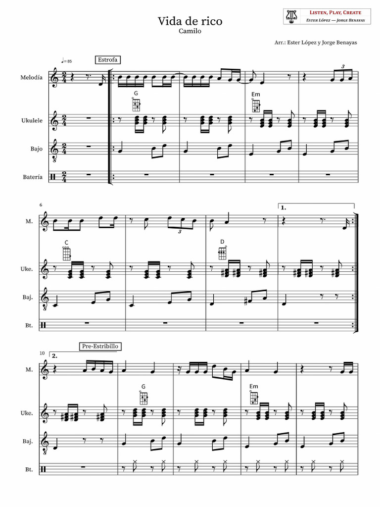 Vida de Rico - Camilo | PDF