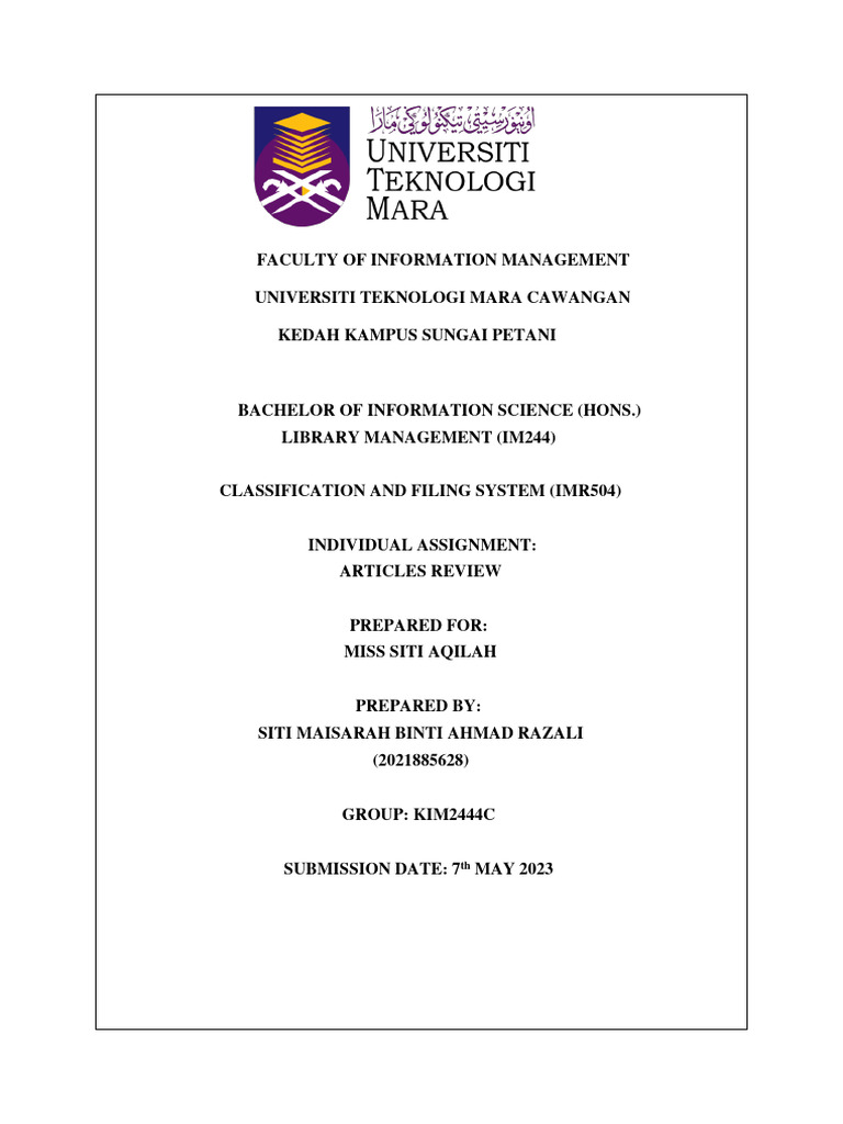 Imr504 - Individual Assign | PDF | Digital Forensics | File System