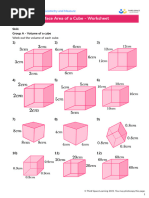 GCSE 3D Shapes Revision Worksheet | PDF | Volume | Area