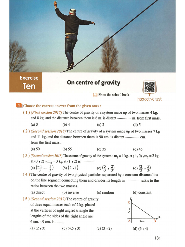 Centre of Gravity | PDF
