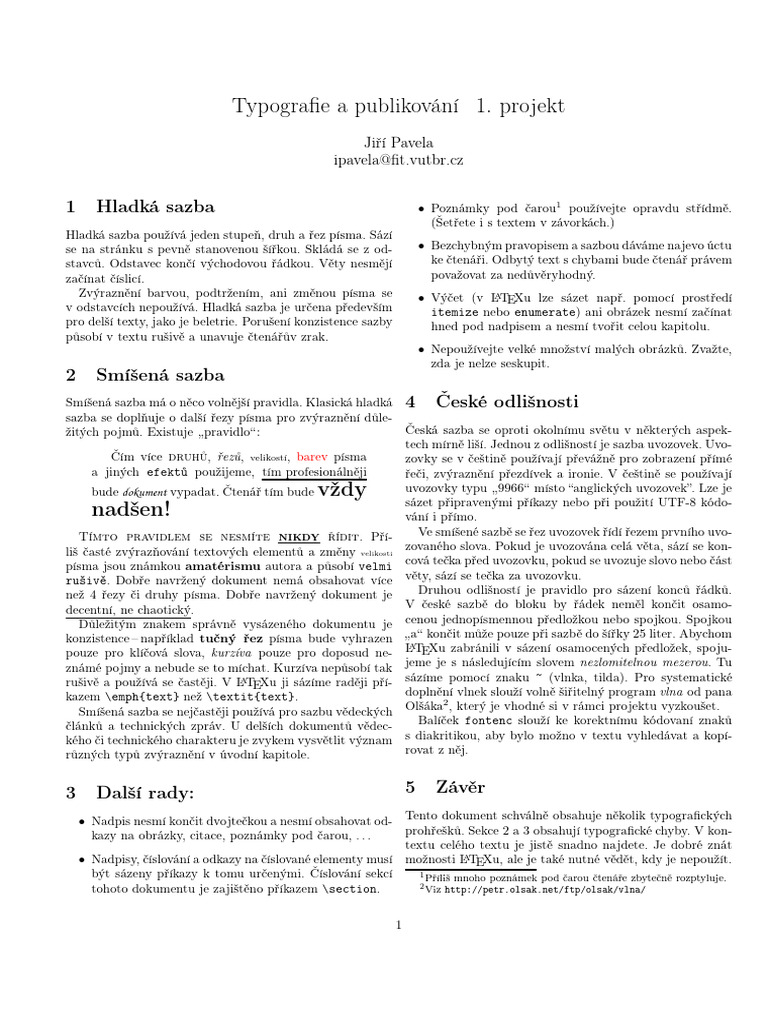 Vzor | PDF