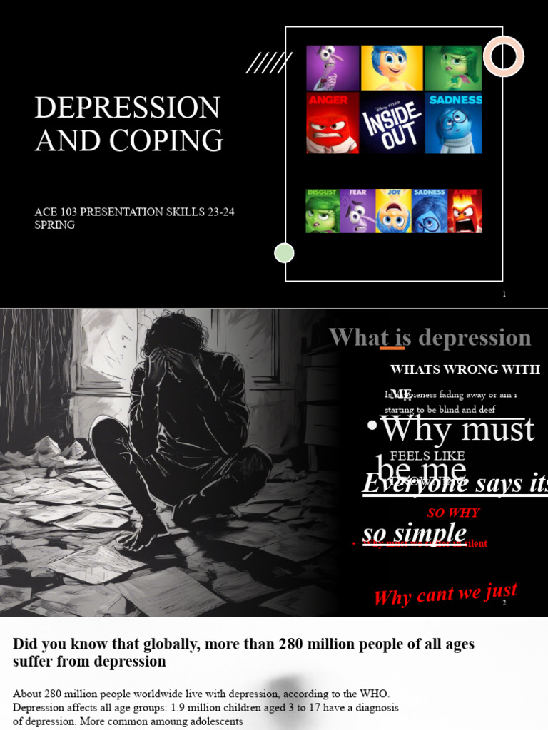 Depression and Coping | PDF | Major Depressive Disorder | Mood Disorders